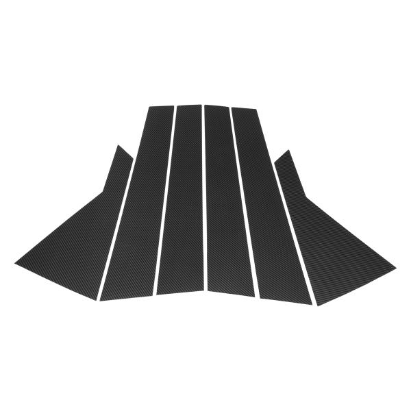 商品名:  Motoforti Door Pillar Window Trim Anti Scratch Sticker Pillar Posts Cover for Hyundai Santa Fe Sport 2013-2018 Car...