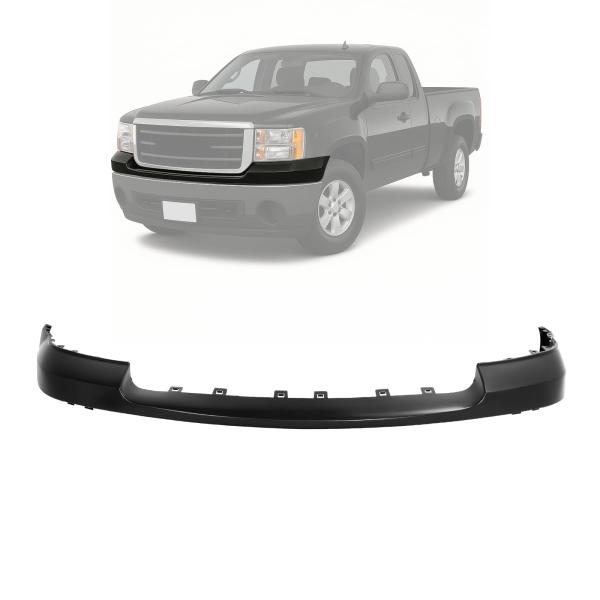 商品名:  KUAFU Front Upper Bumper Cover Compatible with 2007-2014 GMC Sierra 1500 2500 HD 3500 HD W/O Tow Hook Fog Light Pa...