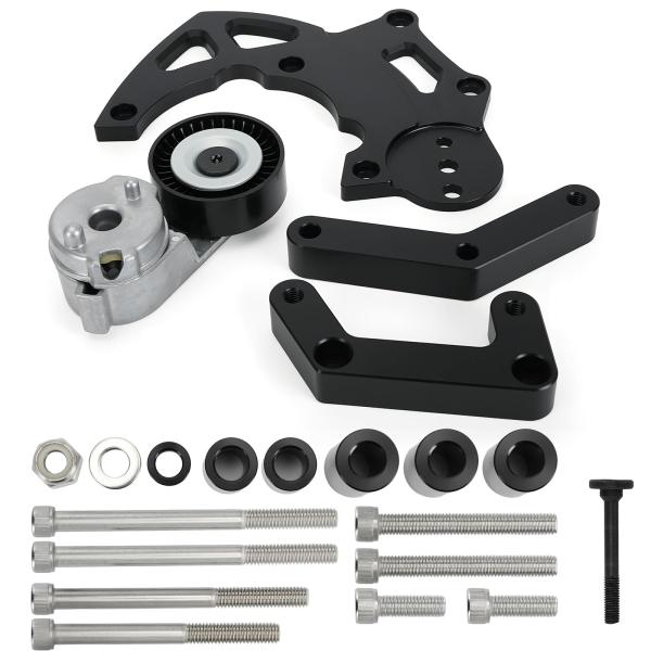 商品名:  LS Swap R4 AC Compressor Bracket High Mount Kit Compatible with Chevrolet GMC SUV Truck Engines - LSX LS2 LS3 LS6 ...