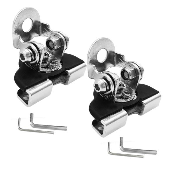 商品名:  HQRNYP 2PCS LED Light Bar Mounting Brackets, Ditch Light Brackets, Adjustable Car Pillar Hood Lighting Mount Clamp...
