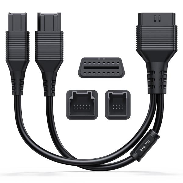 商品名: iCarsoft オリジナル OBD2 アダプター クライスラー12+8プログラミングケーブルコネクタ、バイパスゲートウェイプロトコルケーブル用 iCarsoft Original OBD2 Adapter for Chrysle...