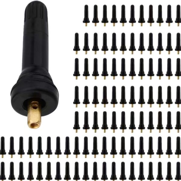 商品名:  100pcs TPMS Snap-in Tire Pressure Sensor Valve Stem Replacement for Dodge Chevy Ford Subaru Buick GMC Chrysler Jee...