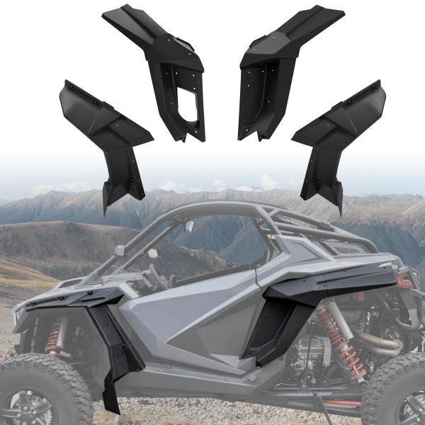 商品名: POKIAUTO XXL フェンダーフレア ポラリス RZR PRO XP/PRO R/RZR Turbo R 2020-2024 アクセサリー用(交換#2884685) POKIAUTO XXL Fender Flares fo...