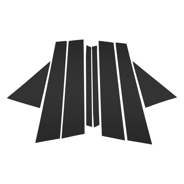 商品名:  VekAuto Door Pillar Window Trim Front Rear Left Right for Mazda 3 Hatchback 2008-2012 Anti Scratch Sticker Pillar ...