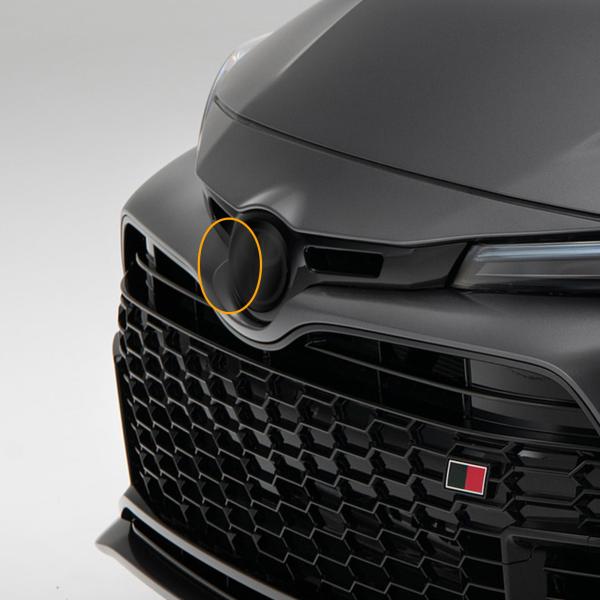 商品名: FDAIUN カーエンブレム保護フィルム 2023-2025 トヨタ GR カローラ用 8.5ミル TPU ブラックロゴ保護アクセサリー 1個 FDAIUN Car Emblem Protection Film for 2023-...