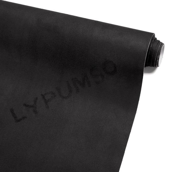 商品名:  Lypumso Suede Wrap for Car Interior, 17in x 70in Self Adhesive Black Suede Fabric Decal Sheet, Stretchable Suede I...