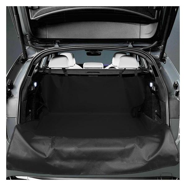 商品名: ZIMISI 犬用カーカーゴライナー、防水ノンスリップドッグシートマット、車用傷防止リアバンパーガード、折りたたみ式ペットカーゴカバー、ユニバーサルカーリアトランクアクセサリー車、SUV/トラック用(ブラック) ZIMISI Ca...