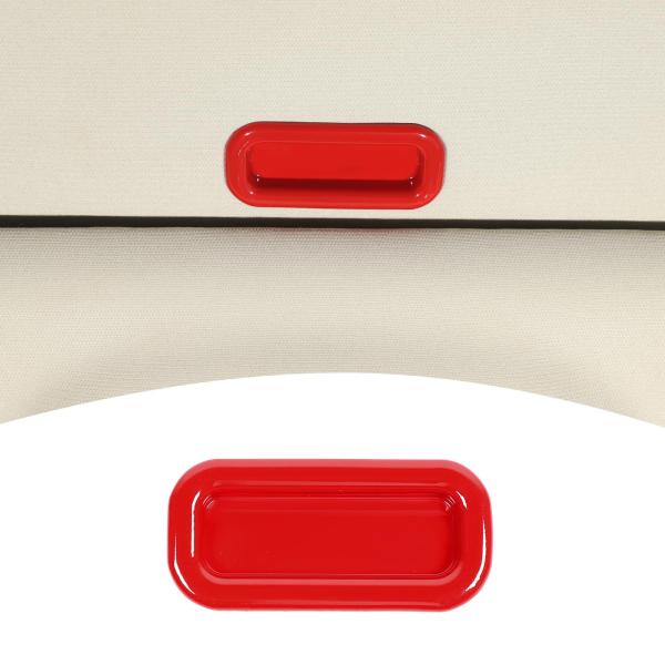 商品名: PDKLIN 充電器用サンルーフハンドルカバートリム ダッジチャージャー/デュランゴ/クライスラー300C 2011-2023用 レッド インテリアアクセサリー 1個 PDKLIN for Charger Sunroof Hand...