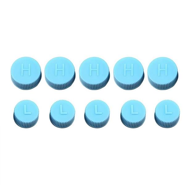 商品名:  Zpana 10 Pair Car A/C Valve Core Caps, R134a Vehicle Air Conditioner System High &amp; Low Pressure Charging Port ...