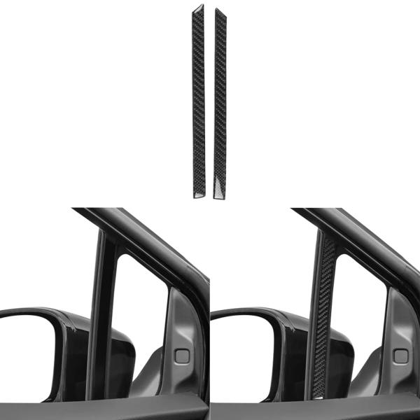 商品名: NVCNX リアルプレミアムカーボンファイバーホンダオデッセイアクセサリー2018-2025 2019 2020 2021 2022 2023 2024 車のドアサイドウィンドウインナーフロントピラーポストストリップカバーインテリ...