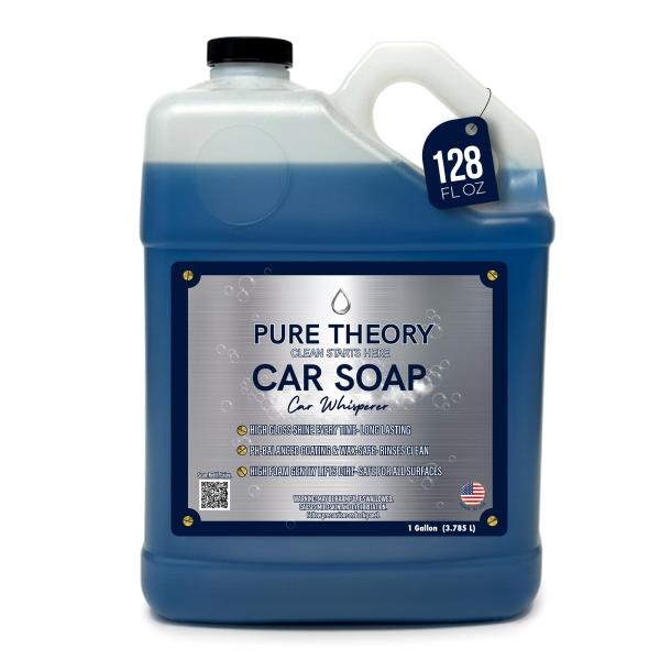 商品名:  Pure Theory Car Whisperer ? Premium Car Wash Soap 128 fl oz | High-Foam, pH-Balanced Formula | Streak-Free Shine |...