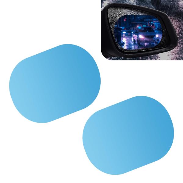 商品名:  Titgoes 1 PC Car Rearview Mirror Rain Film, Rainwater Drainage HD Anti-glare Eye Protection Sticker, 5.71" x 3.94"...