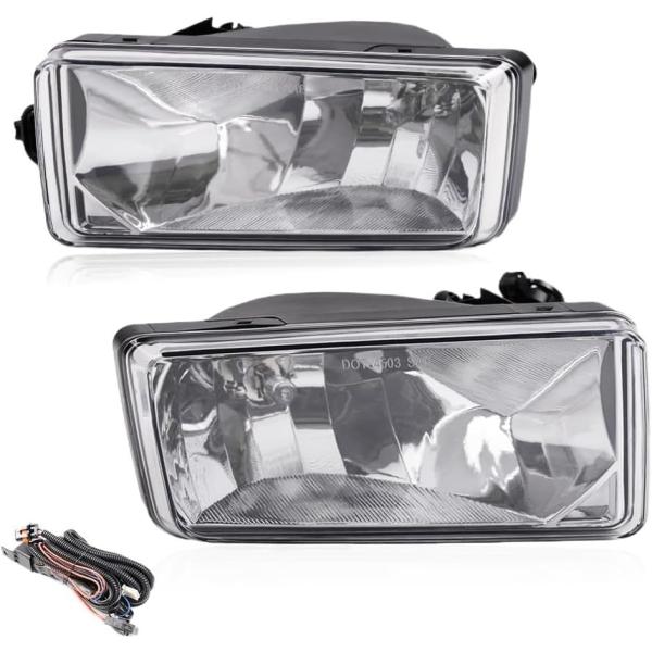 商品名:  G-PLUS Front Bumper Fog Lights Lamp w/Bulbs &amp; Wire Harness Fit Chevy Silverado/Suburban/Tahoe 2007-2015,Fit Ch...