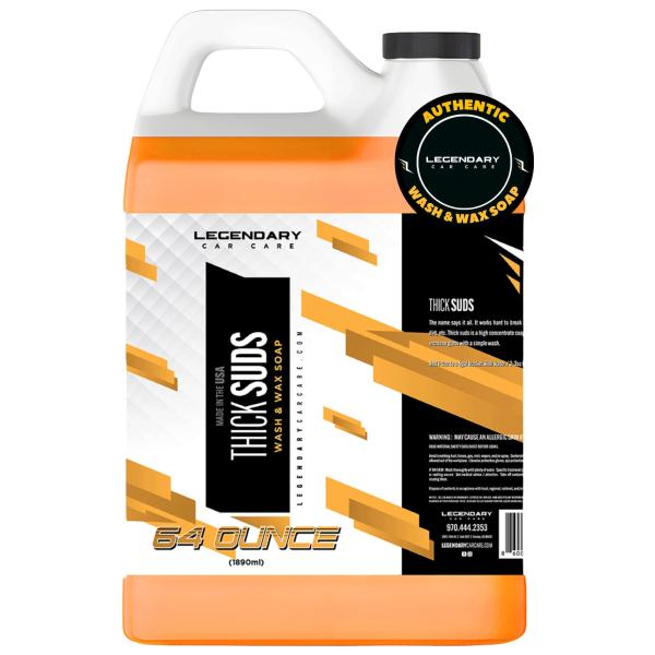 商品名:  Legendary Thick Suds Wash &amp; Wax 64oz (Half Gal) - Foaming Car Wash Soap with Carnauba Wax - PH Neutral Foam Ca...