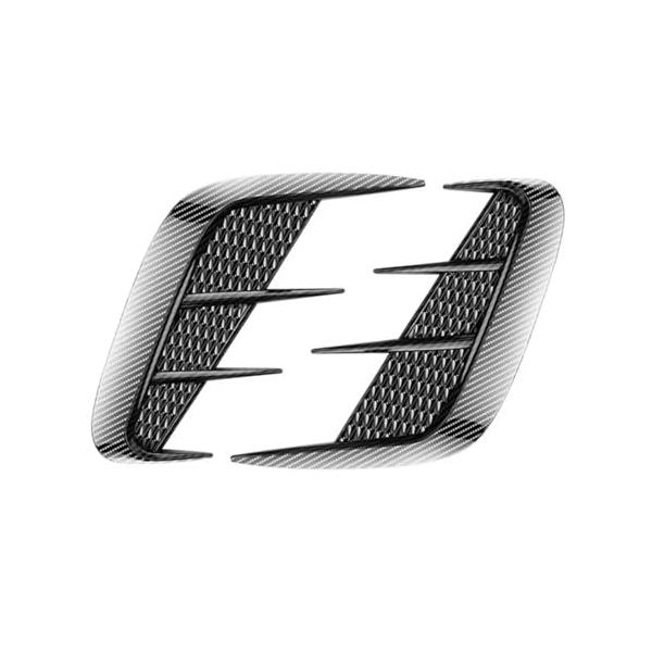 商品名:  2PCS Side Flow Vent Fender Vent Wing Cover Sticker Auto Air Flow Bumper Air Intake Hood Sticker Automobiles Exteri...