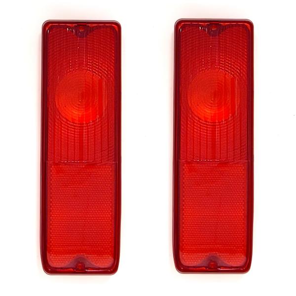 商品名:  Tail Light Lens Fleetside Red Pair For GMC C15/C1500 Pickup Truck 1967-1972ブランド: Generic高さ: 5.08cm横幅: 7.62cm奥行: 25...