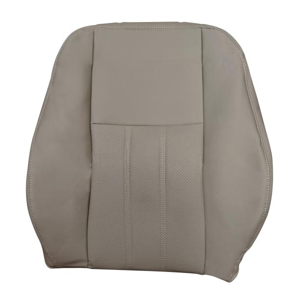 商品名: Vroelos ドライバー トップ リーンバック レザーシートカバー フロントタン 運転席側シートカバー 2011-2016年式クライスラータウン&amp;カントリー用 Vroelos Driver Top Lean Back L...