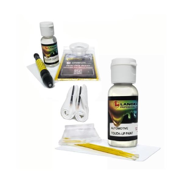 商品名:  Langka Accessory Bundle and 1oz Touch-Up Paint Compatible with 2012, GMC, Yukon, 98/WA800J/GBN, White Diamond Pri ...