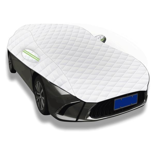 商品名:  Anti-Hail Half Car Cover for Maserati Ghibli 2013-2024| Thickened Cotton pad Windshield Cover for Sedan SUV Hatchb...