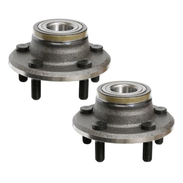 商品名:  Acegik Front Left Driver and Right Passenger Side Wheel Hub &amp; Bearing 5 Lugs 5 RWD for Chrysler 300 05-14,for ...