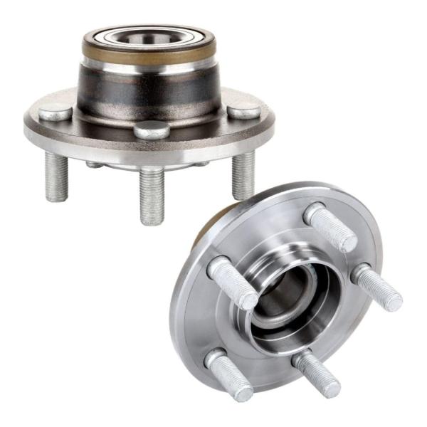 商品名:  Acegik 2pcs Wheel Hub and Bearing Assembly Front Side Polished Protected Steel with ABS Sensor 5 Lugs for Chrysler...