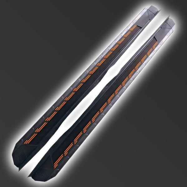 商品名: ランドローバー レンジローバー L460 2023-2025 SWB (標準ホイールベース) サイドステップ コンプリートキット カーナーフバーアクセサリー アップグレード ブラックパネル 滑り止め粒子(WZ)付き 2個 2PCS...