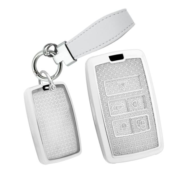 商品名:  ontto Car Key Cover Case Fit for Land Rover 2018-up Key Fob Remote,Diamond Pattern Key Fob Protector for Discovery...