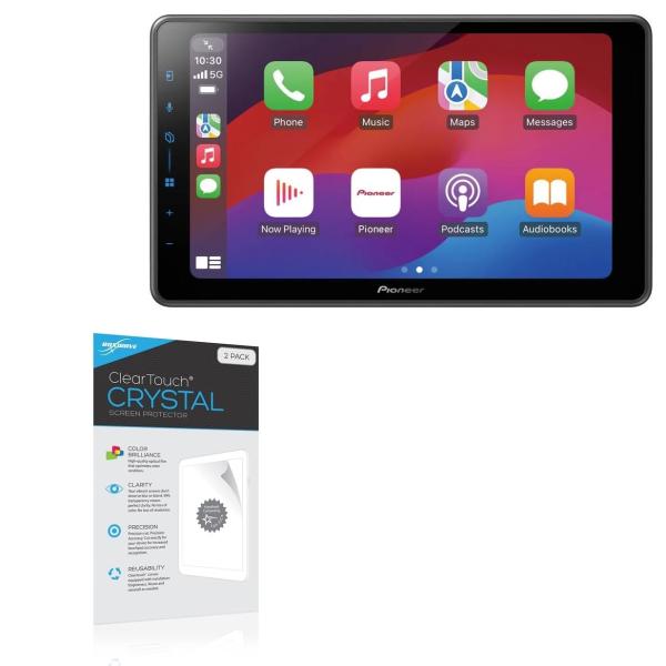 商品名:  BoxWave Screen Protector Compatible With Pioneer DMH-WT5000NEX - ClearTouch Crystal (2-Pack), HD Film Skin - Shiel...
