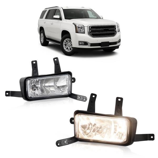 商品名:  HECASA Pair Fog Light &amp; Bracket Compatible with 2015-2020 Chevy Chevrolet Suburban/Tahoe GMC Yukon/Yukon XL Fr...