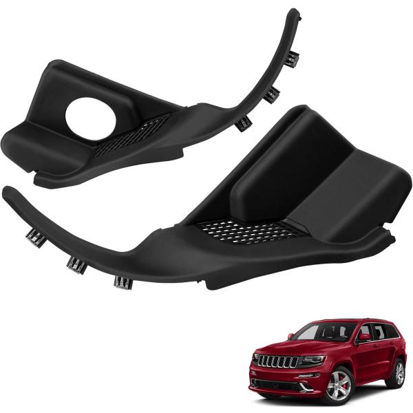 商品名: COOL STAR フロントワイパー カウルパネル グリル Jeep Grand Cherokee 2016-2022対応 55112951AC 55112952AC 左右フロントウィンドウカバー インサートパネル COOL ST...