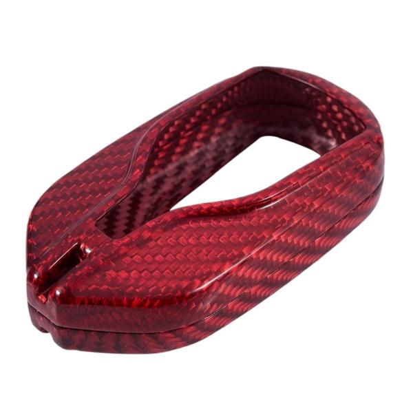 商品名:  Carbon Fiber Red Case Cover Compatible For Maserati Quattroporte Ghibli Levante 2013-19 Models Key Fob Remoteブランド:...