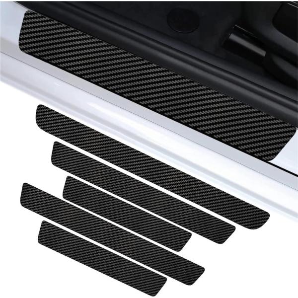 商品名:  5PCS Car Door Sill Protector for Jeep Grand Cherokee L 2021-2025，Door Sill Rear Bumper Guard Decoration Stickers C...