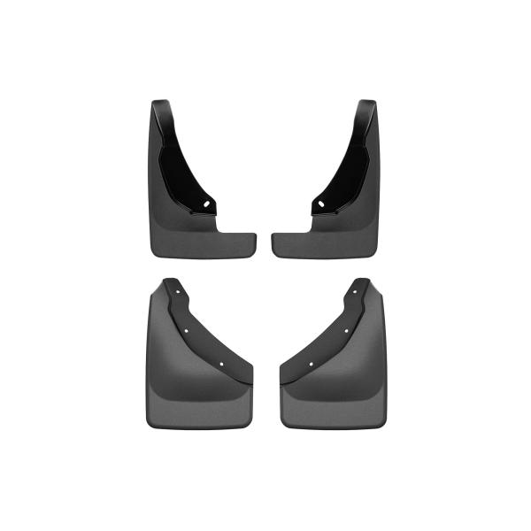 商品名:  WeatherTech Custom No Drill Splash Guard MudFlaps for Ford Bronco Sport, Front &amp; Rear Set (110133-120213), Bla...