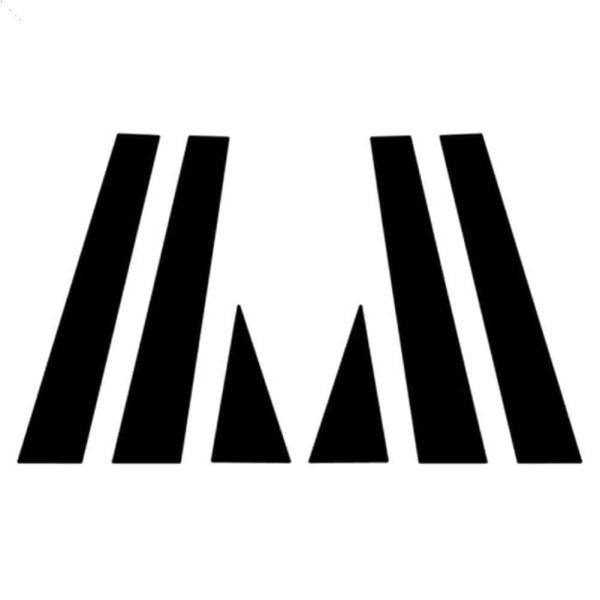 商品名:  Door Window Pillar Trim for A4 B8/8K 4-Door Saloon/Sedan 2008-2016, Side Post Panels? Decoration Cover Moulding Co...