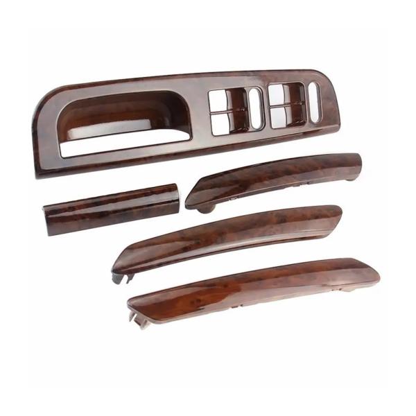 商品名:  Set 5 x Wood Color Car Interior Door Handle Cover Window Switch Panel Bezel Compatible for VW Passat B5 98-05ブランド:...