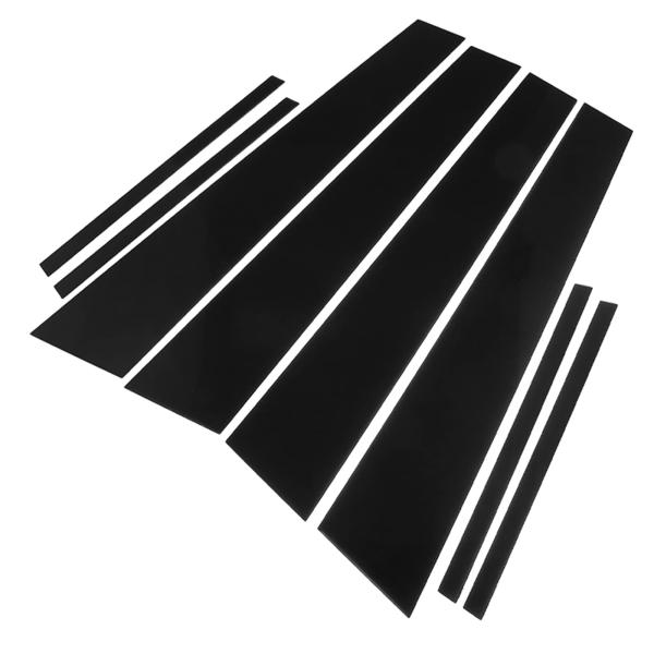 商品名:  Door Window Pillar Posts Molding Panel Trim Stickers Side for Nissan Terra 2018-2023 8PCS,Strong Toughness PC Mate...