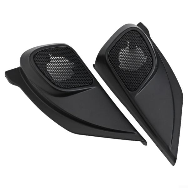 商品名:  Car A-Pillar Speaker Cover Mounts for CRV 2012-2016, Front Side Tweeter Grille Trim, ABS Black Interior Car Audio ...