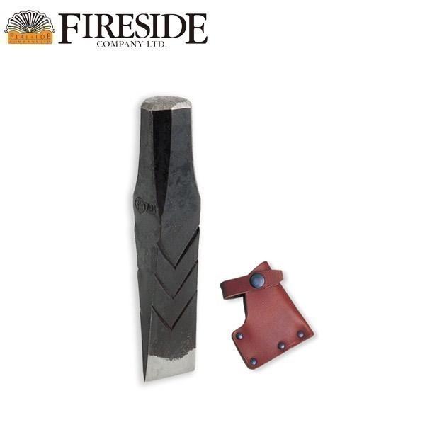 こちらの商品は輸入品のため、ご購入時期により予告なく仕様変更となる場合があります。予めご了承ください。割れにくい丸太のお助け役に！鍛錬された鋼鉄製の楔は、ネジリ加工を施し割る力を強化。打面の縁は研磨処理がされています。鍛楔で太い丸太や割れに...