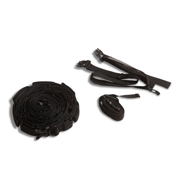 ▼最長 530cm の長さで大型タープに使用可能なハンギングチェーン。■仕様【サイズ】約380×2.5×1cm(最大全長：約530cm)【材質】　本体：PP　XPE 収納袋：ポリエステル【重量】約260g[ アノバ ANOBA アウトドア ...