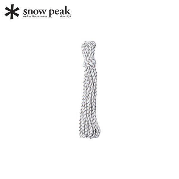 ■ snow peak スノーピーク ポリプロロープPro. 3mm 10mカット AP-005タープやテントをつなぎ止めるロープです。ポリプロピレン製のロープ。[材質] ポリプロピレン[サイズ] Φ3mm×10m[ アウトドア キャンプ ...