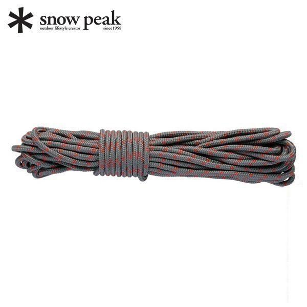 スノーピーク グレーロープPro. 4mm 10mカット [AP-021]snow peak Gray Rope Pro.4mm 10m CutPro.モデルに使用している4mm幅のグレーロープです。いざという時の予備や補助用としてお使い下...