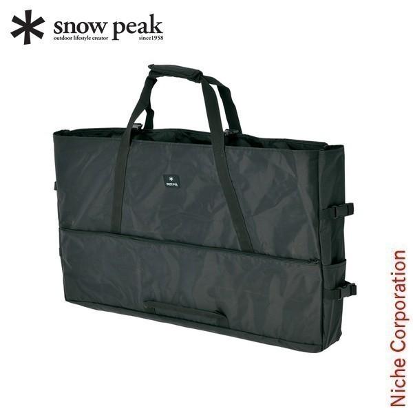 スノーピーク ギアトートM [BG-016]snow peak Gear Tote M3ユニットのIGTテーブルをメインに、各種竹天板、脚部などのパーツをサブポケットを使いながら、綺麗に収納できます。ジカロテーブルもすっぽり収まる大型のトー...