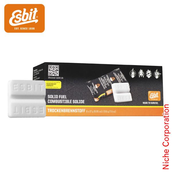 ▼食事や飲み物の調理や加熱、または木炭バーベキューはキャンプファイヤーの火おこしに取り扱いが簡単で安全に使用できます。固形燃料27gはエスビットの固形燃料のなかで一番高出力(4g/28kcal 5g/35kcal 14g/98kcal 27...