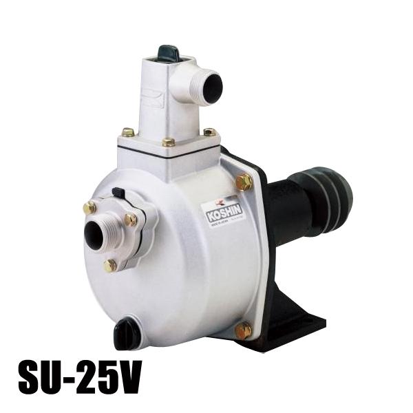 ▼中・高圧用大水量向けに最適、高性能自給式ポンプ■仕様【ポンプ】　タイプ：遠心ポンプ　口径吐出：25mm(1 in)　口径吸入：25mm(1 in)　接続ネジ：管用平行ネジ(Gネジ)　全揚程：4,000min-1：29m、4,500min-...