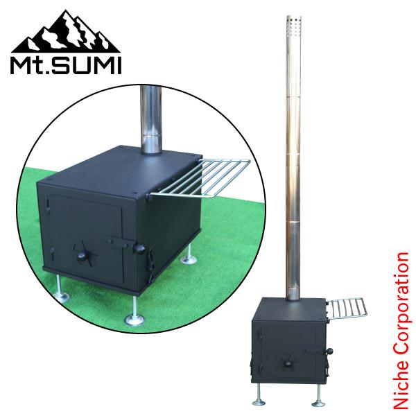 新モデル！食べるの大好き！欲張りな３ＷＡＹ♪Mt.SUMI（マウント・スミ）の薪ストーブに今季、新モデルが登場。なんと！こちらは薪ストーブ・バーベキューグリル・スモーカータイプの３ＷＡＹタイプ！薪ストーブをひっくり返してバーベキューグリル♪...