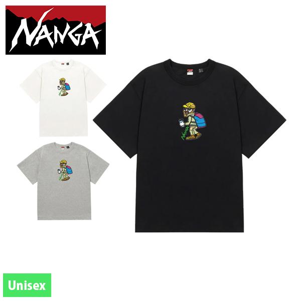 ▼遊び心溢れる、アウトドアマンプリントのTシャツ■アイテムの特徴●可愛らしい「アウトドアマン」をあしらったユニークなプリントデザイン●滑らかな肌触りで、透けにくい適度な厚みのリサイクルコットン『Ferre Yarn(フェレーヤーン)』生地を...