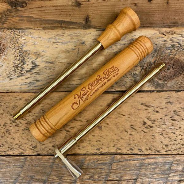 ▼野良ブラスターのカスタムパーツを「全部入り」にしたフルカスタムバージョンです。吹き口とグリップを木製にしてあるため、重量もかなり軽量に仕上がっています。■仕様【パーツ構成】※ベースモデル：野良ブラスターコンパクト3本継（全長約60cm）■...