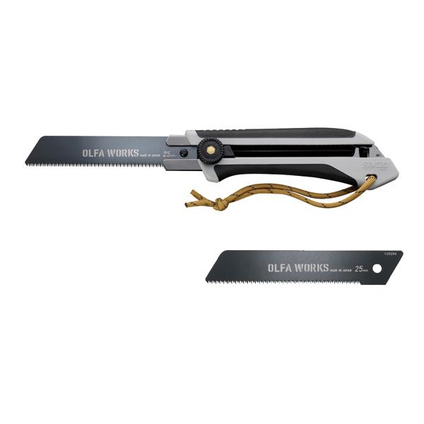 ▼▼▼セット内容▼▼▼オルファ 替刃式 フィールドノコギリ FS1 アッシュグレー (OW-FS1-AG)×1オルファ 替刃式フィールドノコギリFS1用 替刃 (OWB-FS1)×1■■■オルファ 替刃式 フィールドノコギリ FS1 アッシ...