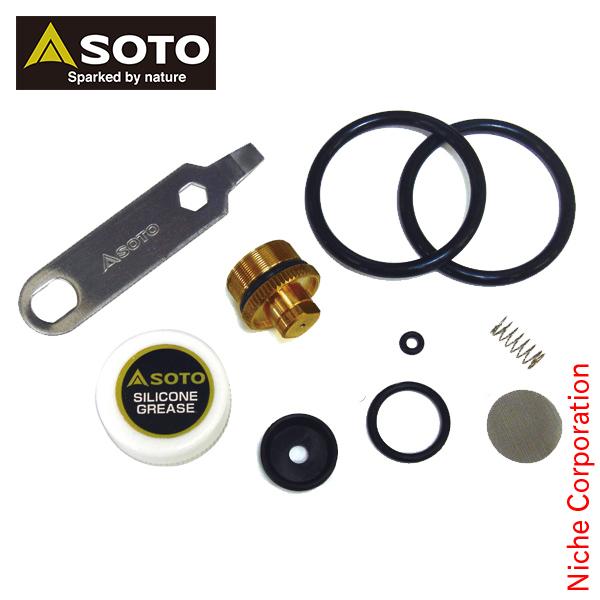 MUKAストーブ専用の交換用ジェネレーターユニット■仕様●セット内容　　(1)スマートポンプ及びボトルキャップ用　Oリング P-34　　(2)逆止弁ユニット　　(3)逆止弁用Oリング S-3　　(4)逆止弁スプリング　　(5)逆止弁ホルダー...