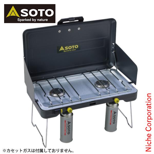 ▼リーズナブルなカセットボンベ専用の2バーナー。ファミリーキャンプなどで様々な調理に対応。●燃料はCB缶燃料は経済的なカセットガス。※ボンベは別売です。●リーズナブルな２バーナー3300kcal/h×２口*のバーナー搭載。*ST-760を使...